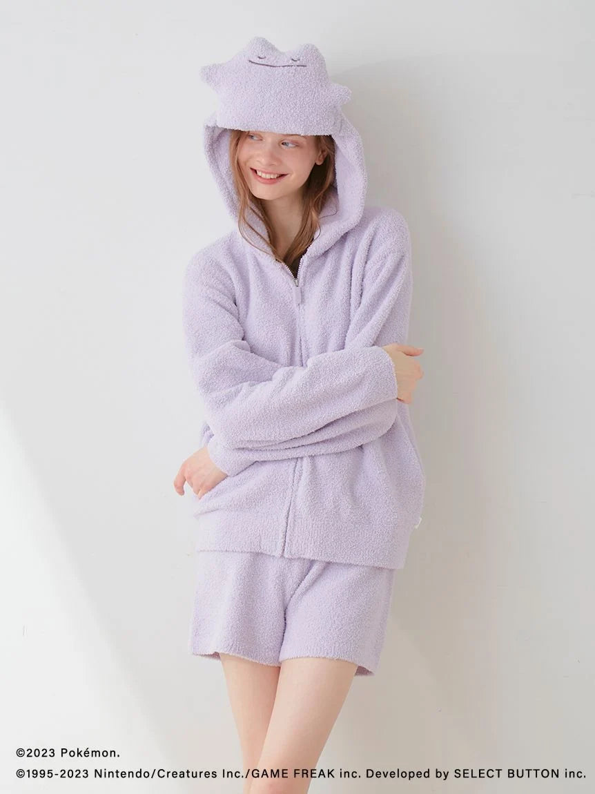 Pre-Order [Pokémon Sleep] Baby Moco Ditto Hoodie & Shorts Set