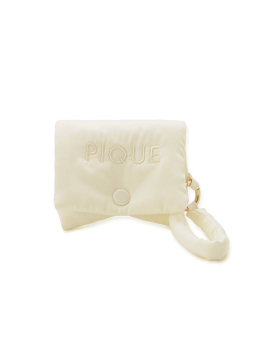 Marshmallow Motif Mini Pouch